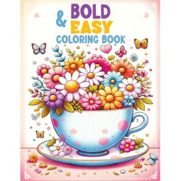 Tone Temptress | Other | Bold And Easy Coloring Book Relaxing Art For ...
